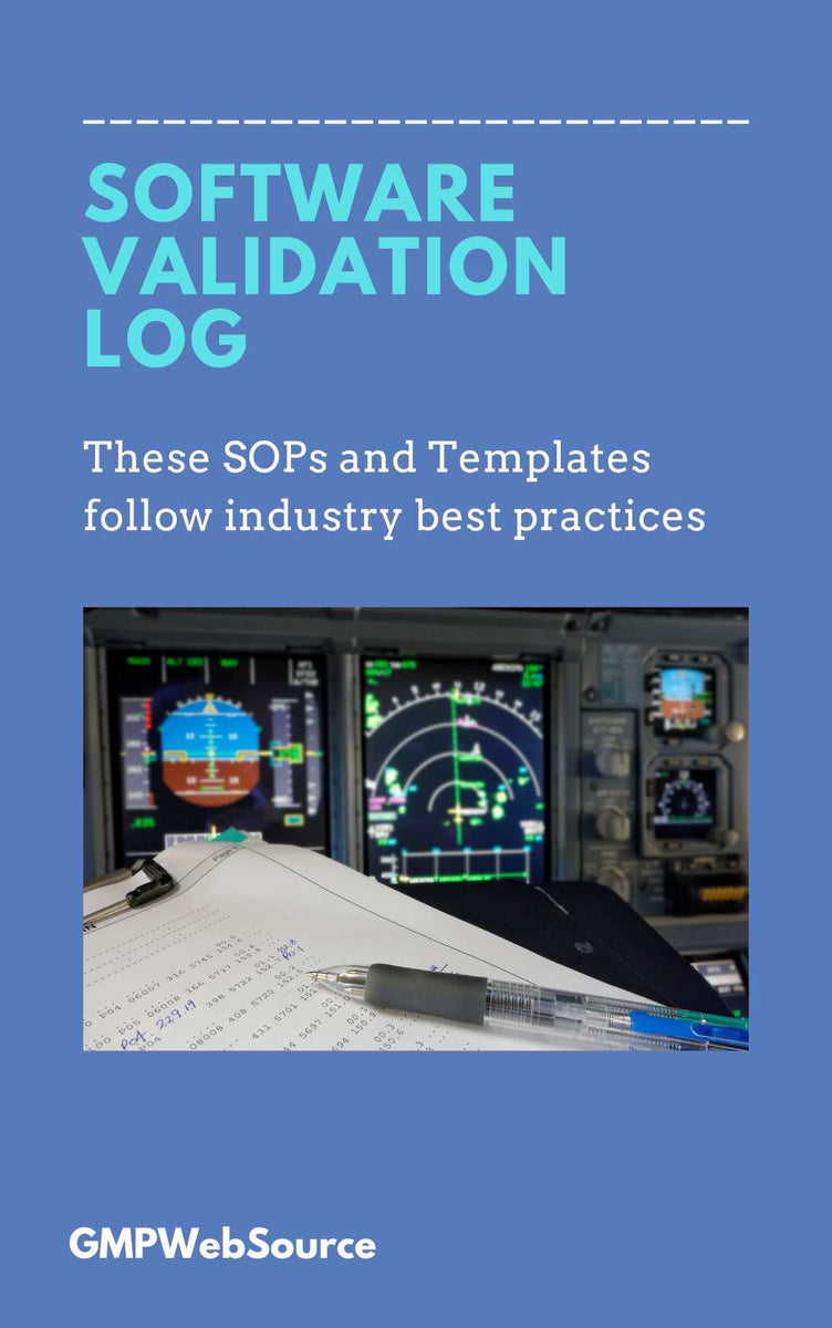 Software Validation Log – GMPWebSource