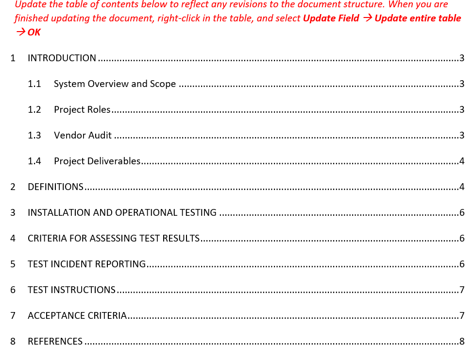Platform Qualification Plan Template – GMPWebSource